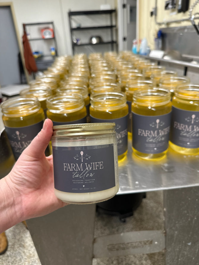 Farm Wife Tallow Wholesale | Natural Tallow Products in Bulk